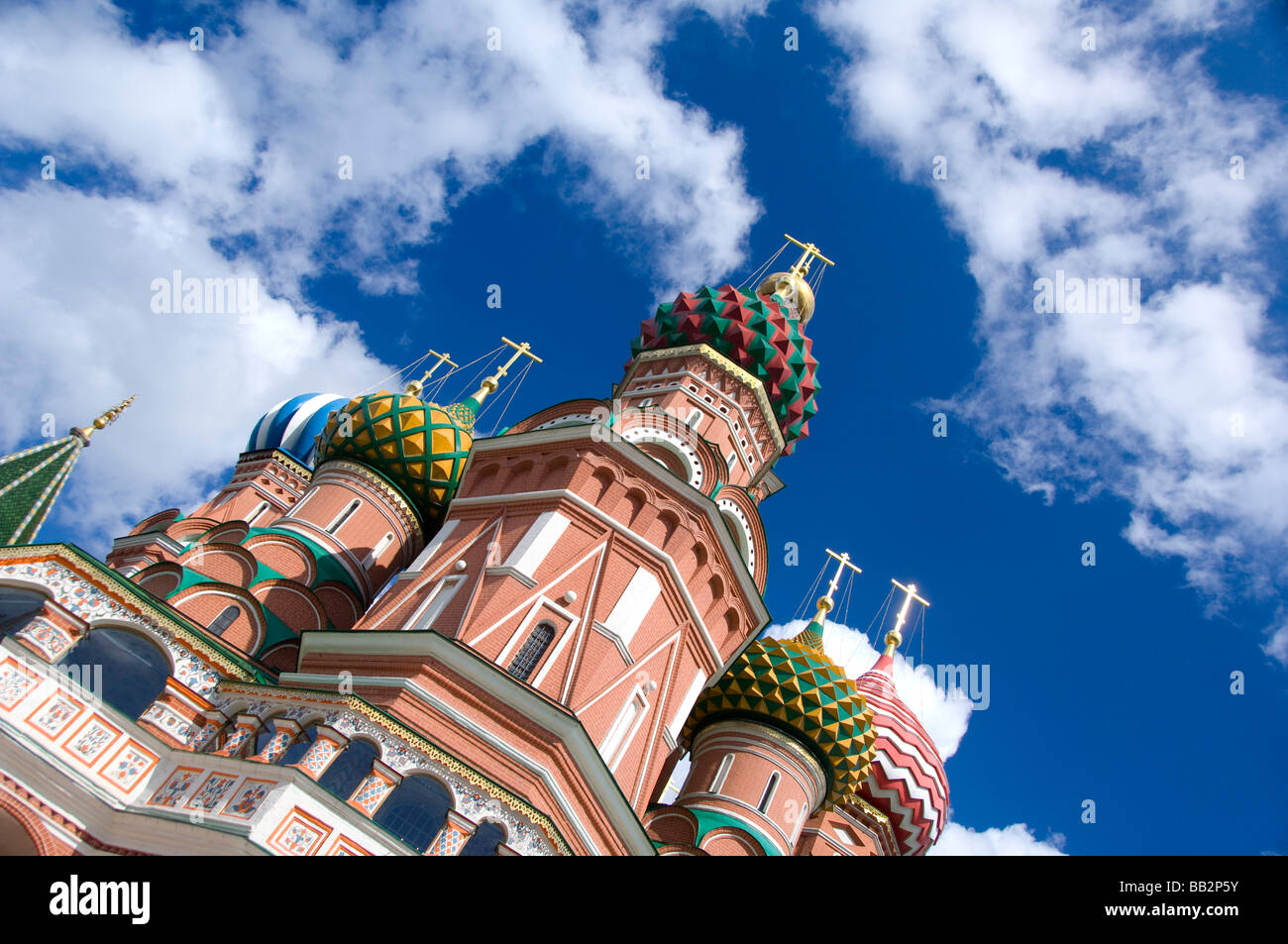 Russia, Moscow, Red Square. St. Basil's Cathedral Stock Photo - Alamy