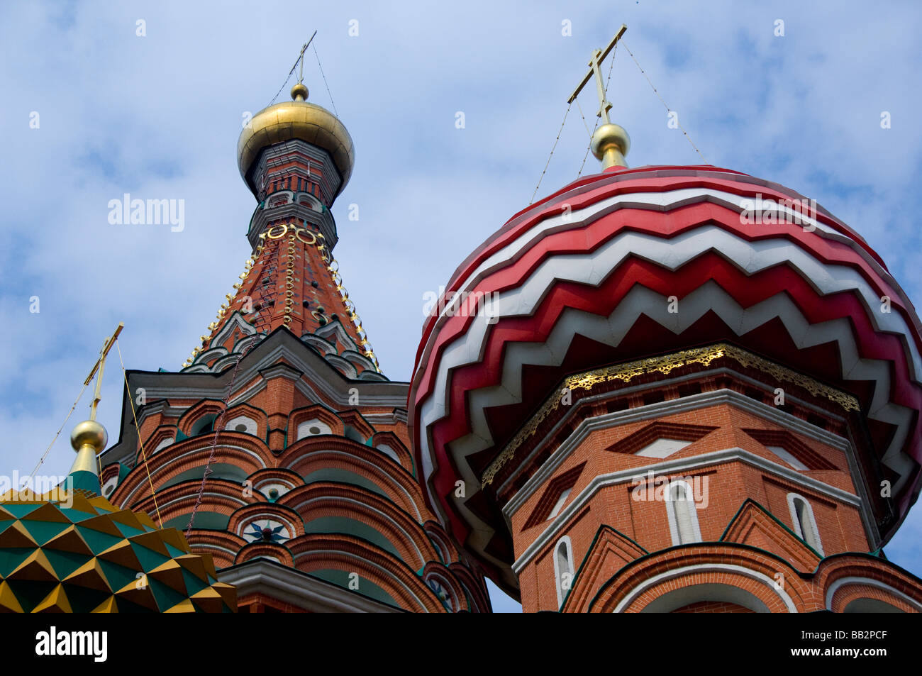 Russia, Moscow, Red Square. St. Basil's Cathedral Stock Photo - Alamy