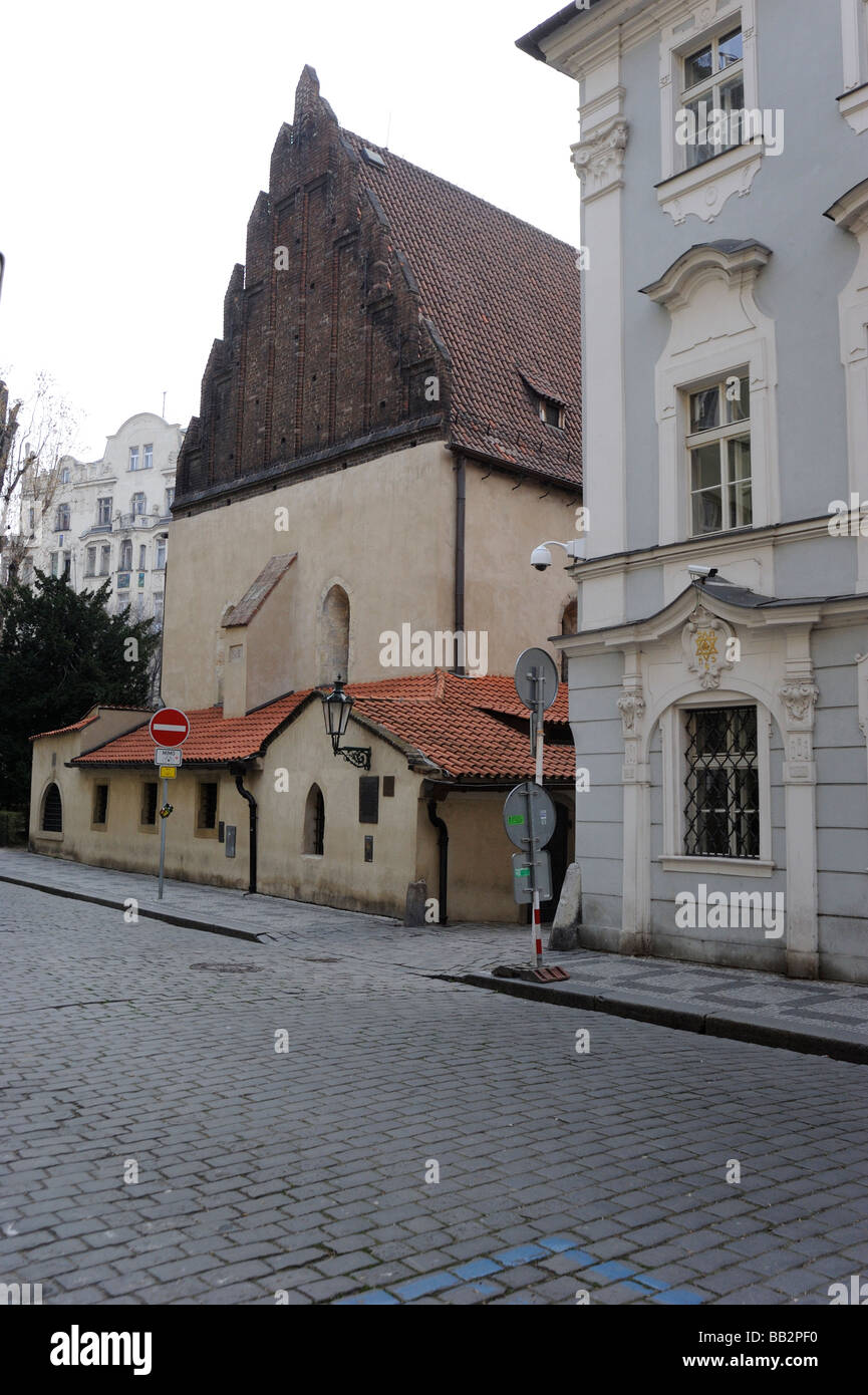 Old New Synagogue Staronova Synagoga Jewish Quarter Prague Czech ...