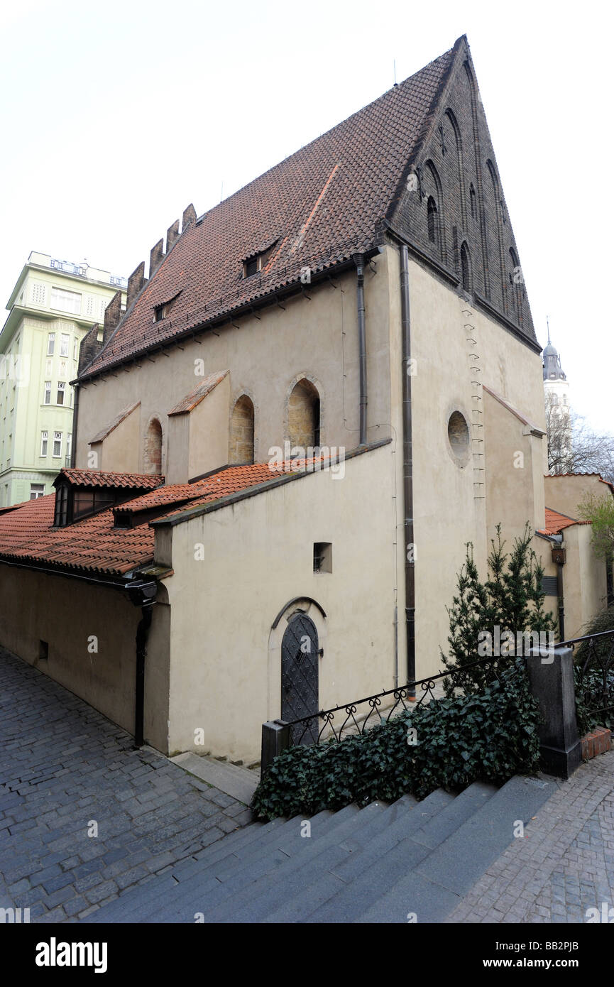 Old New Synagogue Staronova Synagoga Jewish Quarter Prague Czech ...