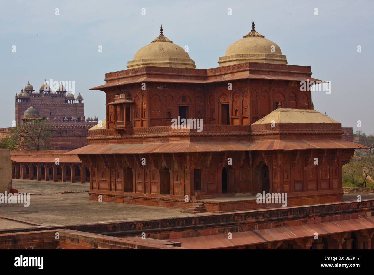 Jodhbai Palace in Akbar Harem Fatehpur Sikri India Stock Photo - Alamy