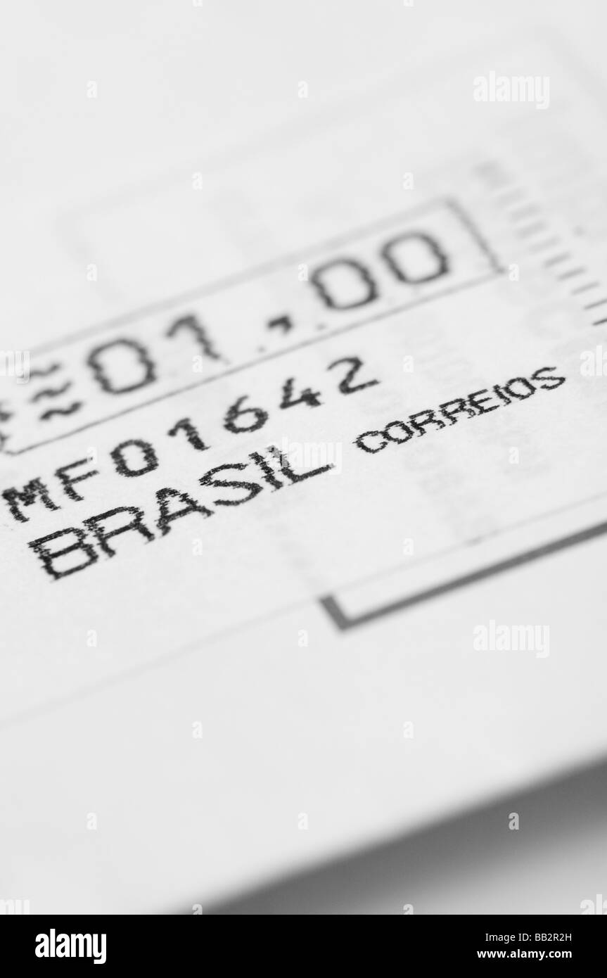 Brazilian Postage Stamp High Resolution Stock Photography and Images ...