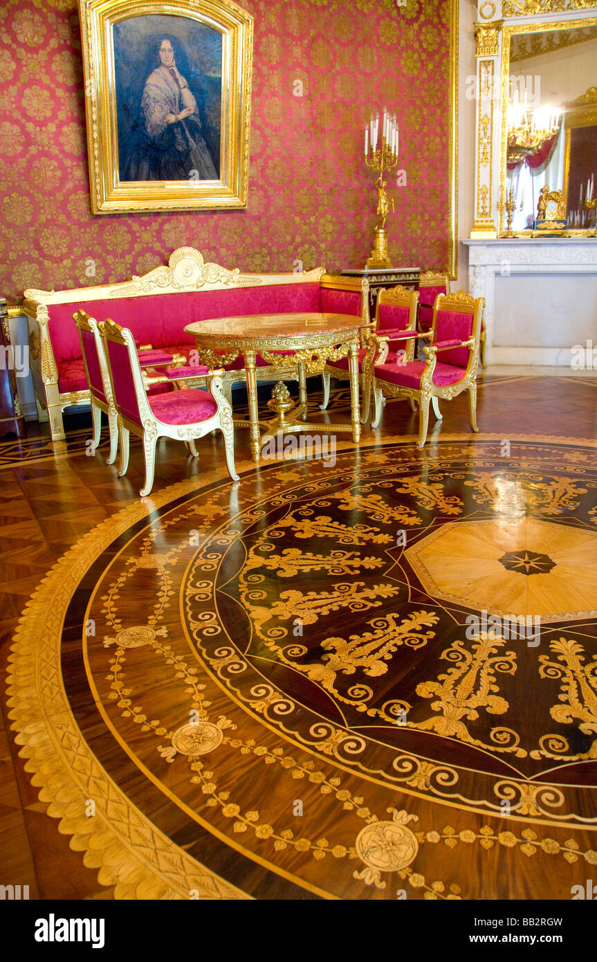 Russia, St. Petersburg, Yusupov Palace . Home where Rasputin was ...