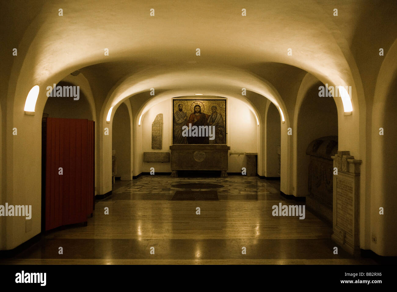Illuminated interior; Rome, Italy Stock Photo - Alamy