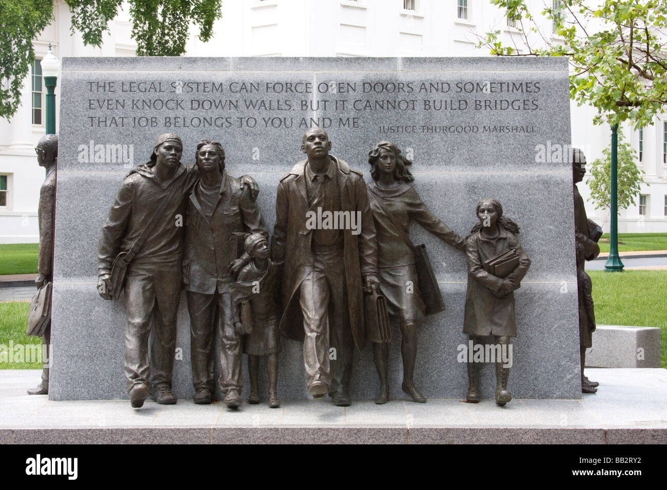 Virginia Civil Rights Memorial, capitol grounds, Richmond, Virginia USA ...