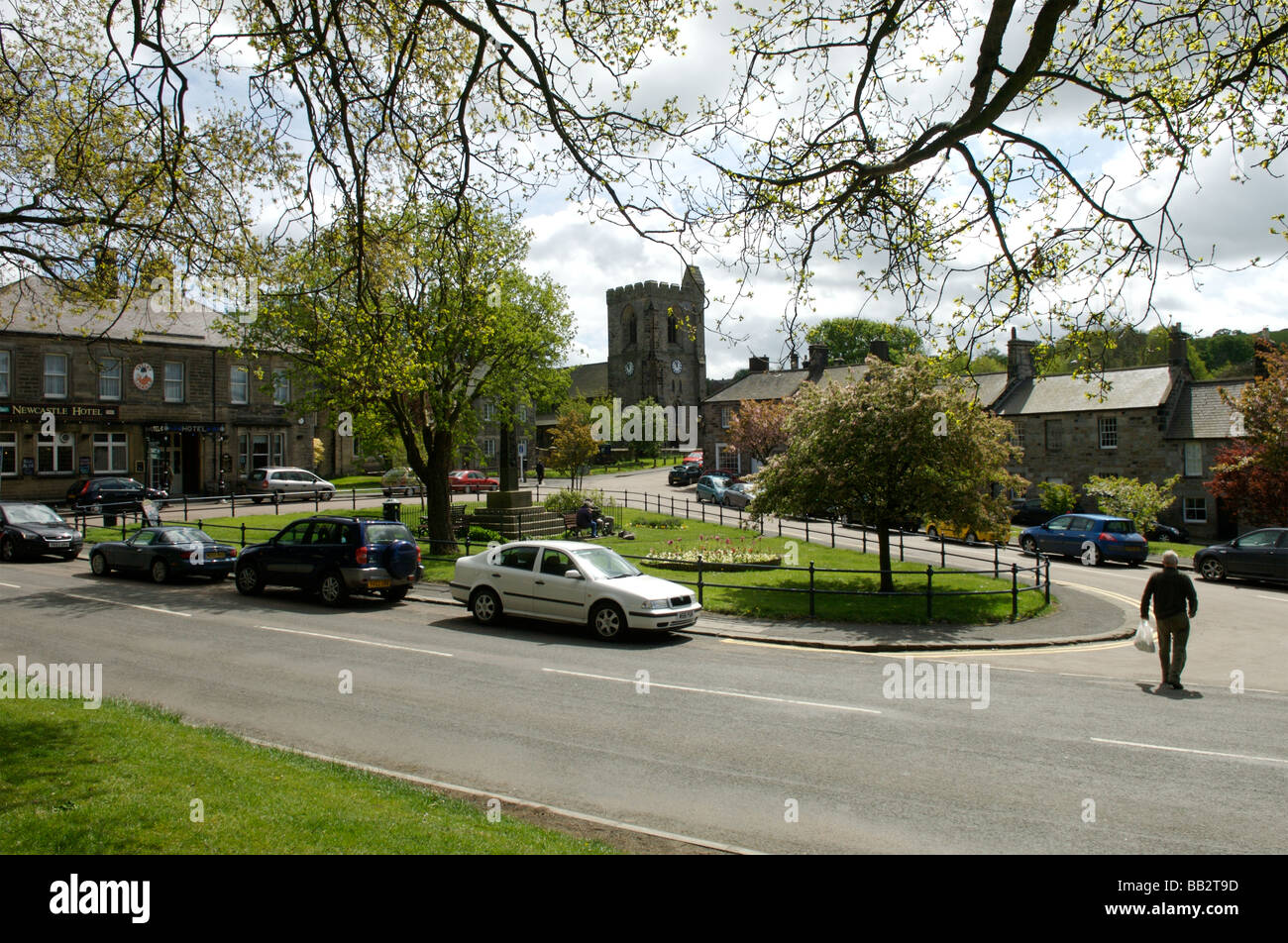 Northumberland rothbury village hi-res stock photography and images - Alamy