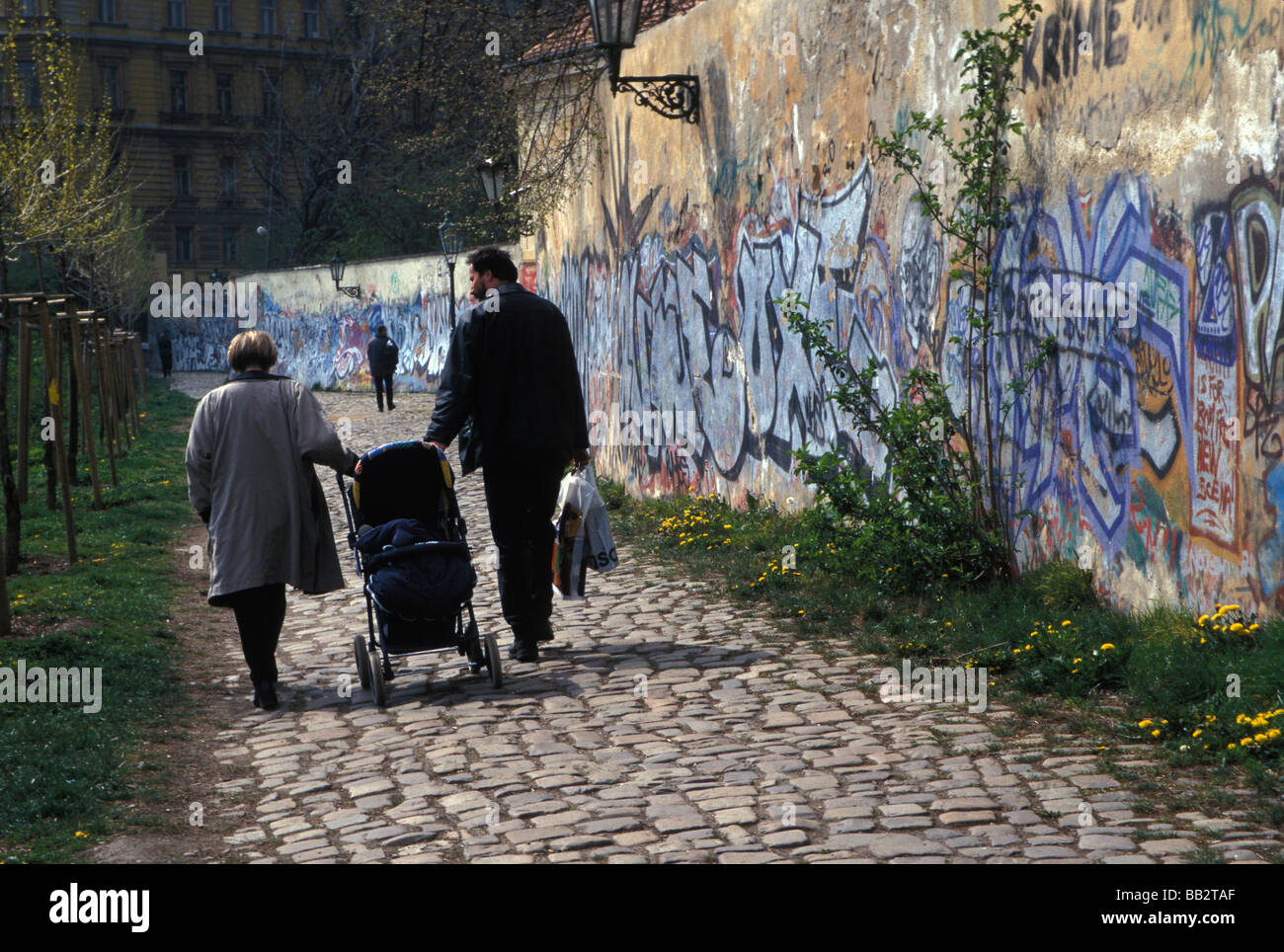 Graffiti in Prague Czech Republic Stock Photo - Alamy