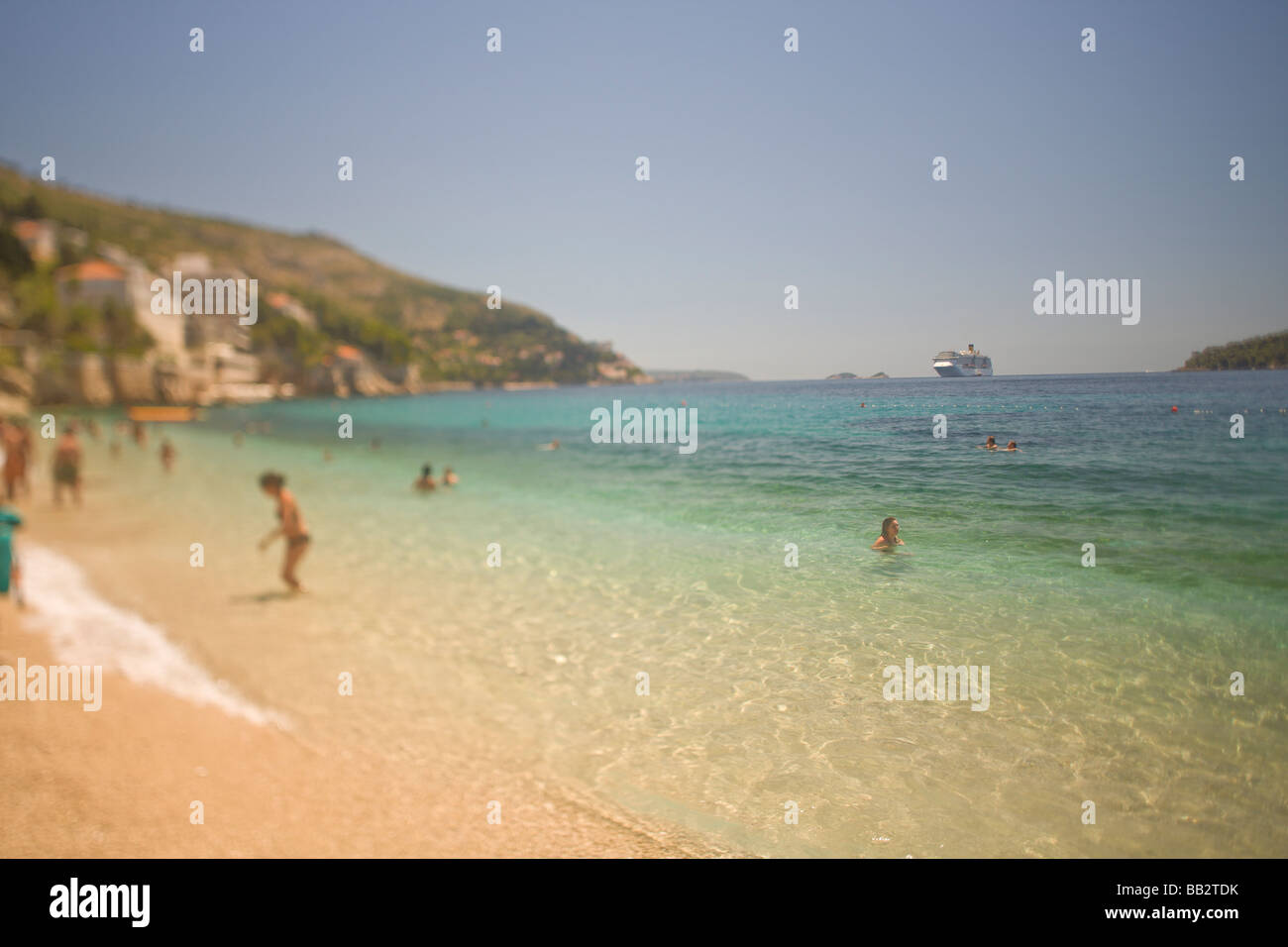 Area around Lazareti City Beach & Banje Beach, Walled City of Dubrovnik ...