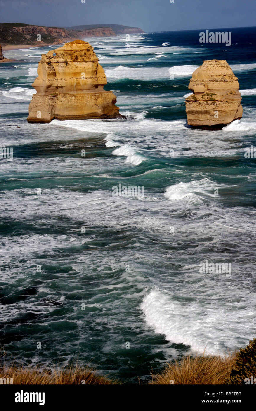 Two of "The Twelve Apostles Stock Photo - Alamy