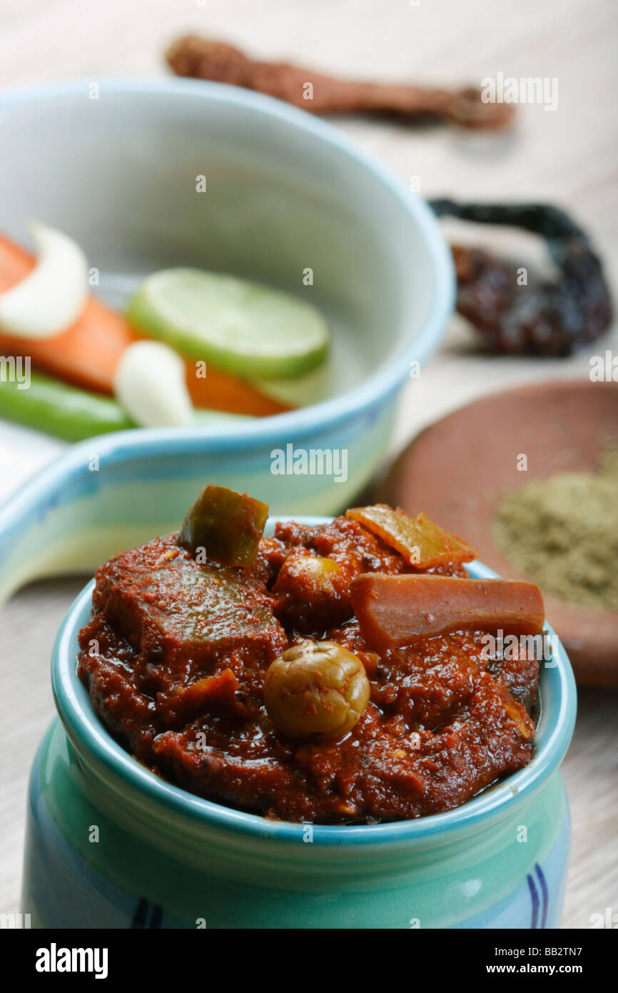 Mixed Vegetable Pickle - An Indian Pickle made of Mixed Vegetables ...