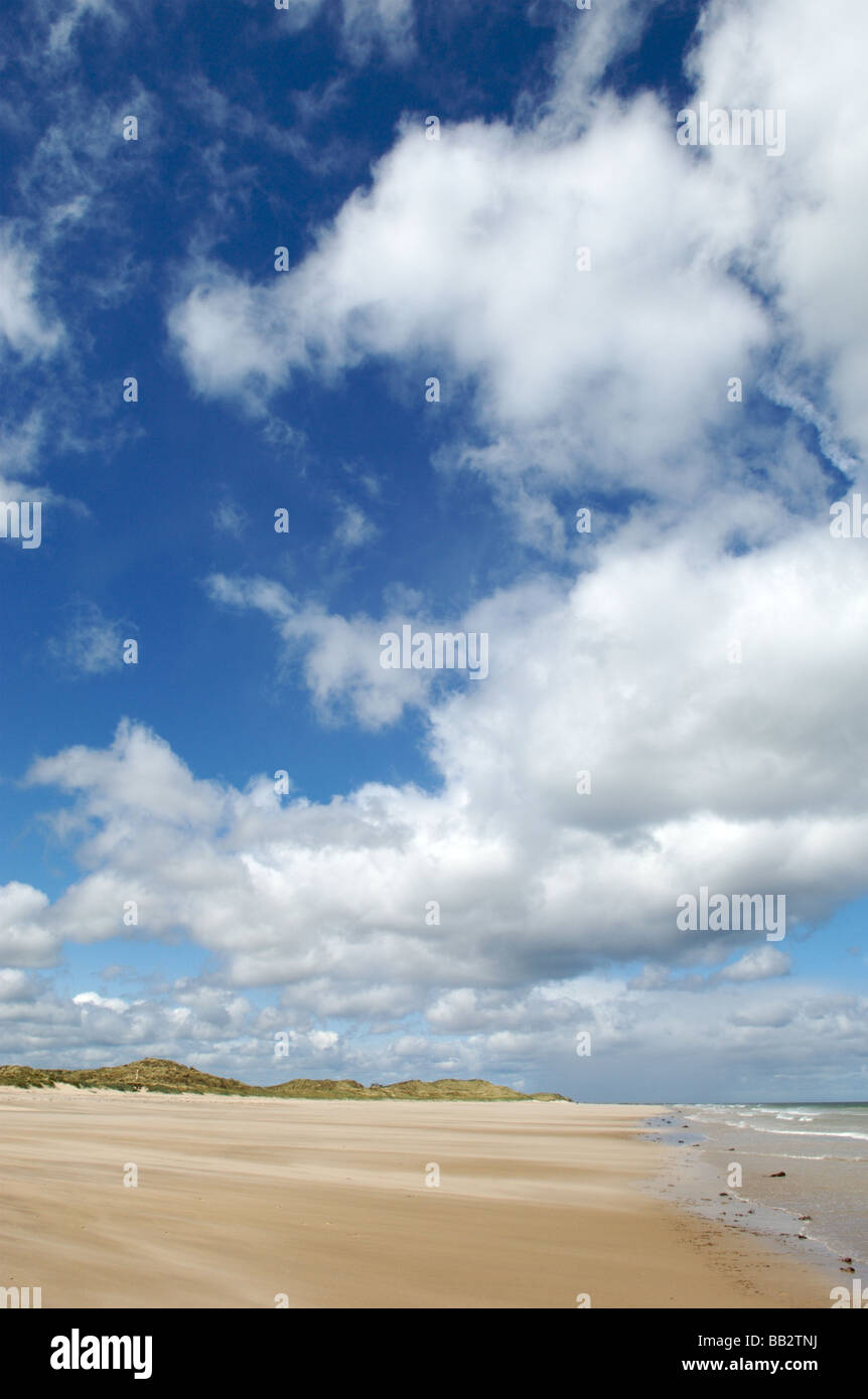 Bamburgh Beach, Northumberland Stock Photo - Alamy