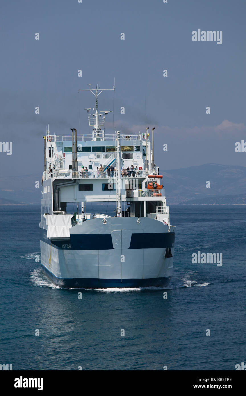 Croatia, Central Dalmatia, BRAC ISLAND, SUPETAR. BRAC-SPLIT Island ...