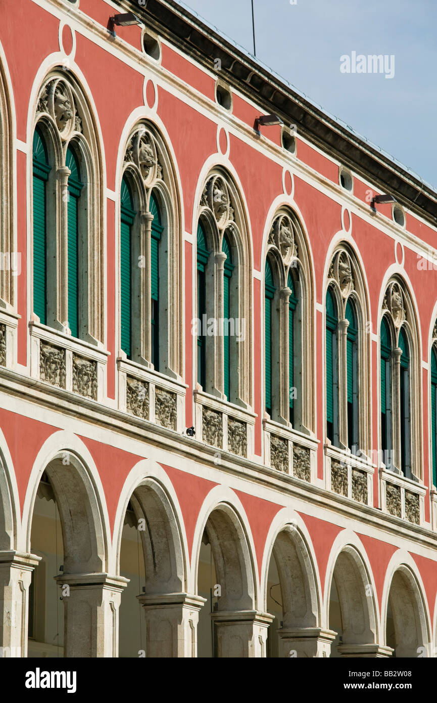 Croatia, Central Dalmatia, SPLIT. Old town SPLIT- Building Detail on ...