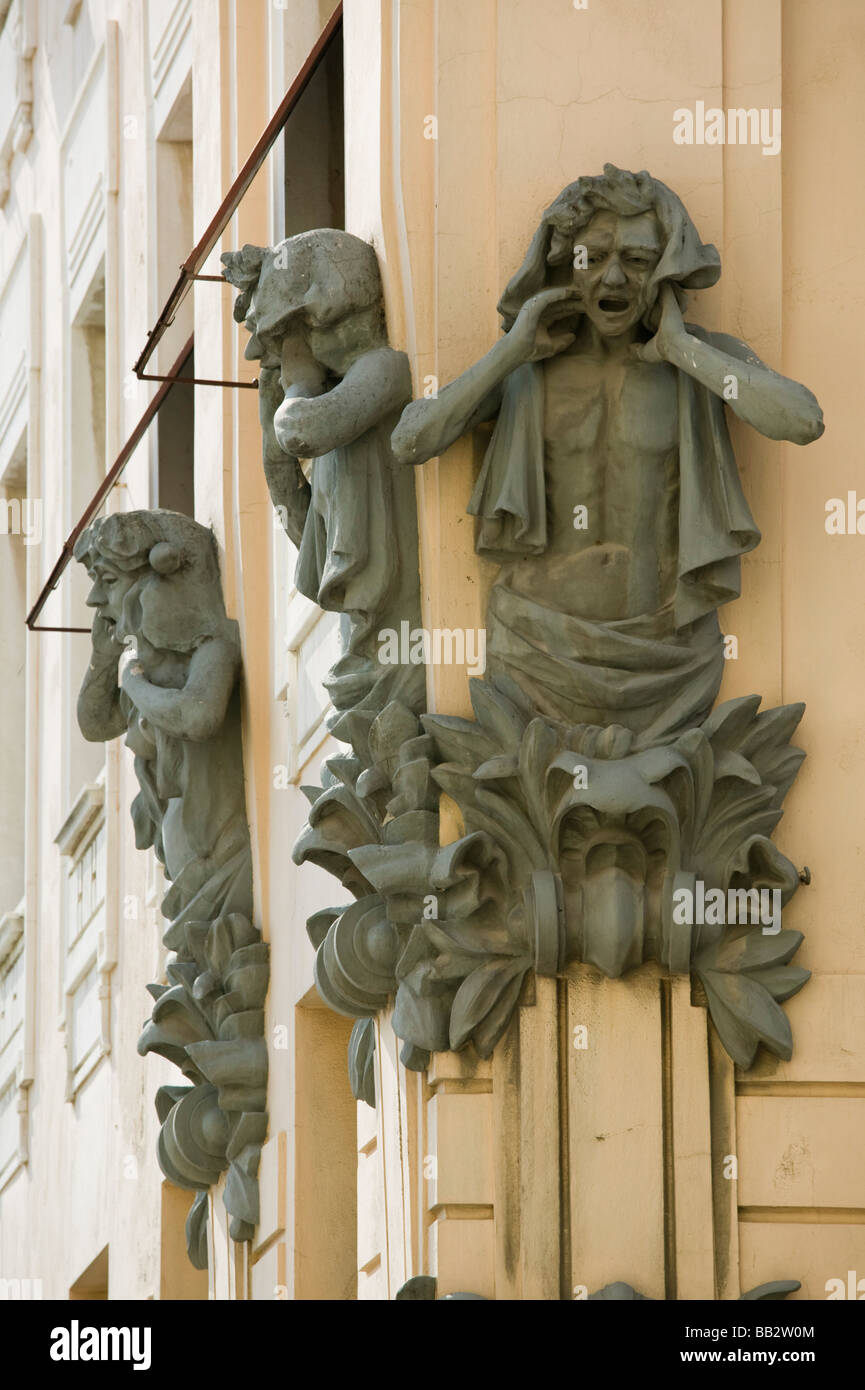 Croatia, Central Dalmatia, SPLIT. Old town SPLIT- Hospital Building ...