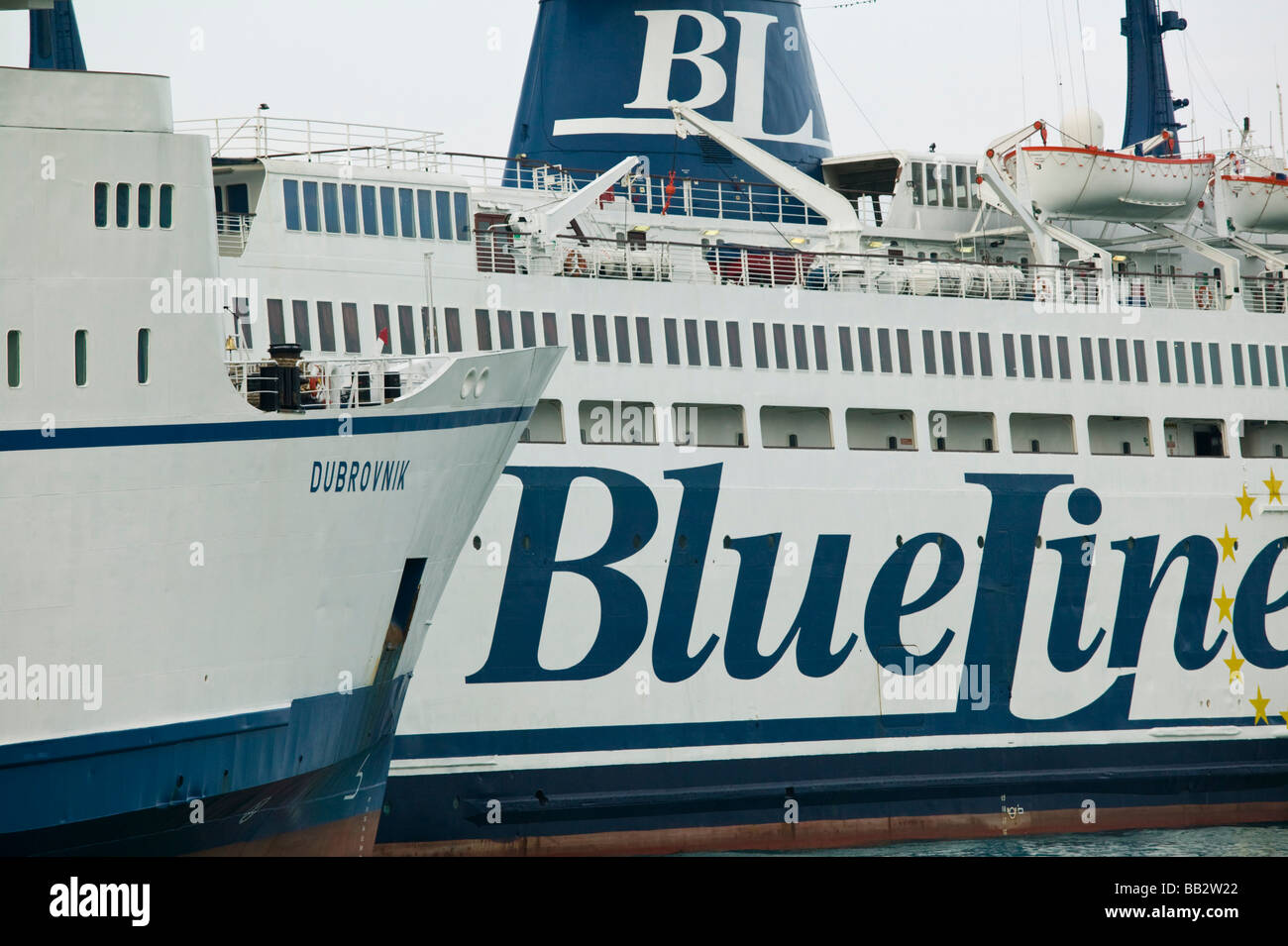 Croatia, Central Dalmatia, SPLIT. SPLIT Island Ferry Terminal Stock ...