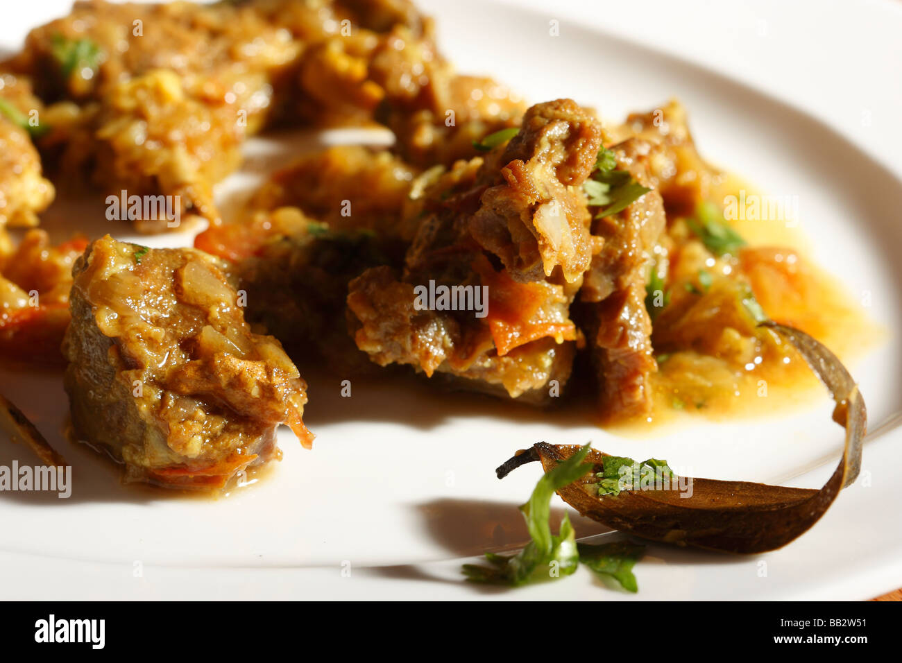 Bhuna Mutton – A Non-veg dish from Sindhi Cuisine Stock Photo - Alamy