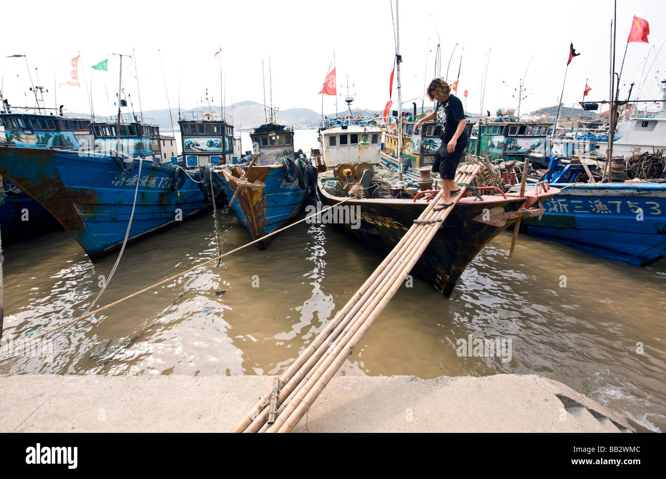 China Zhoushan Prefecture Shengsi Archipelago Sijiao Island Stock Photo ...