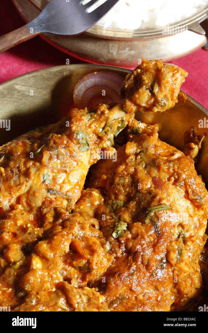 Sindhi chicken is Chicken cooked with tomato and onion gravy Stock ...
