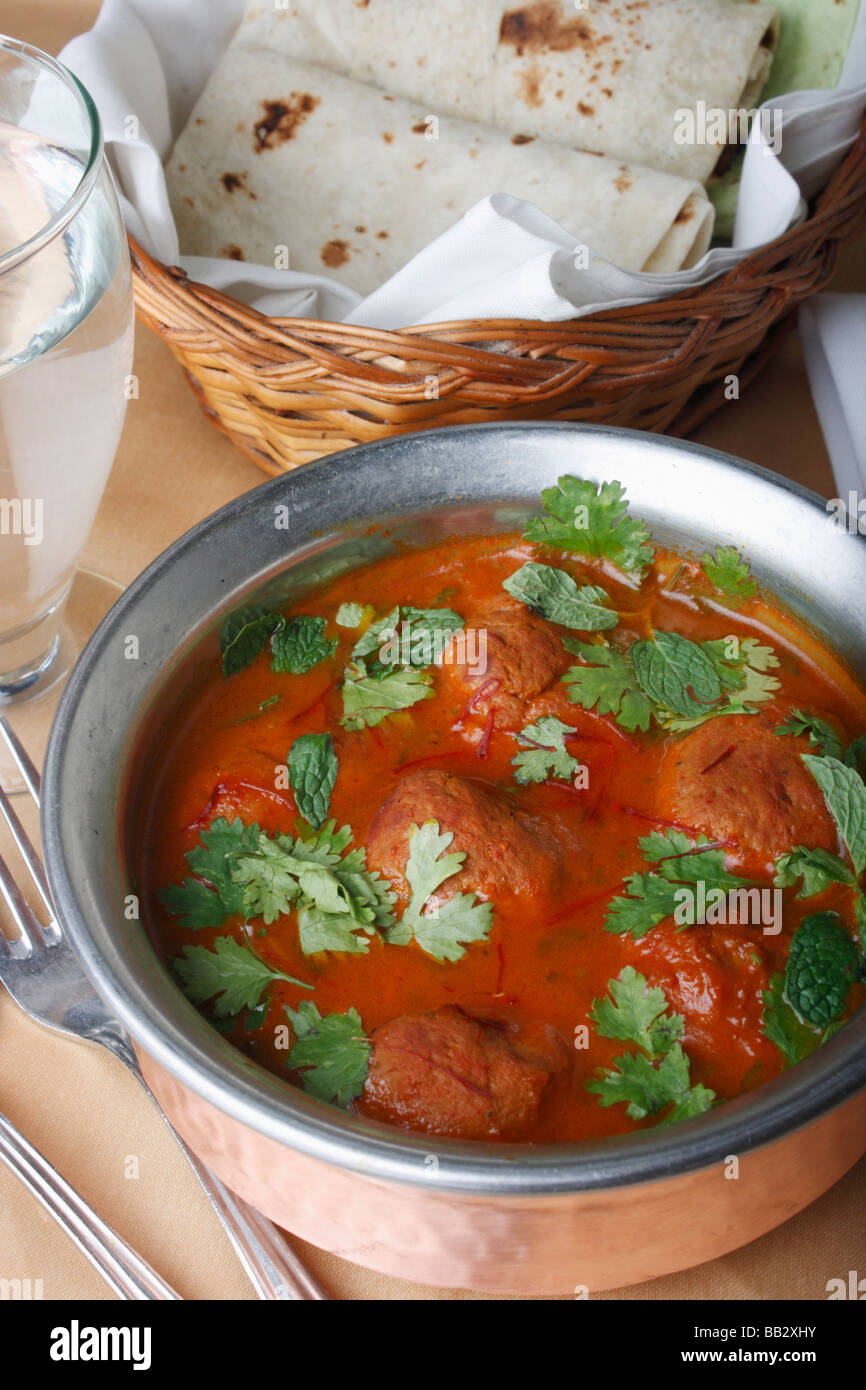 Rista is an aromatic dish made of Boneless mutton balls cooked in red ...
