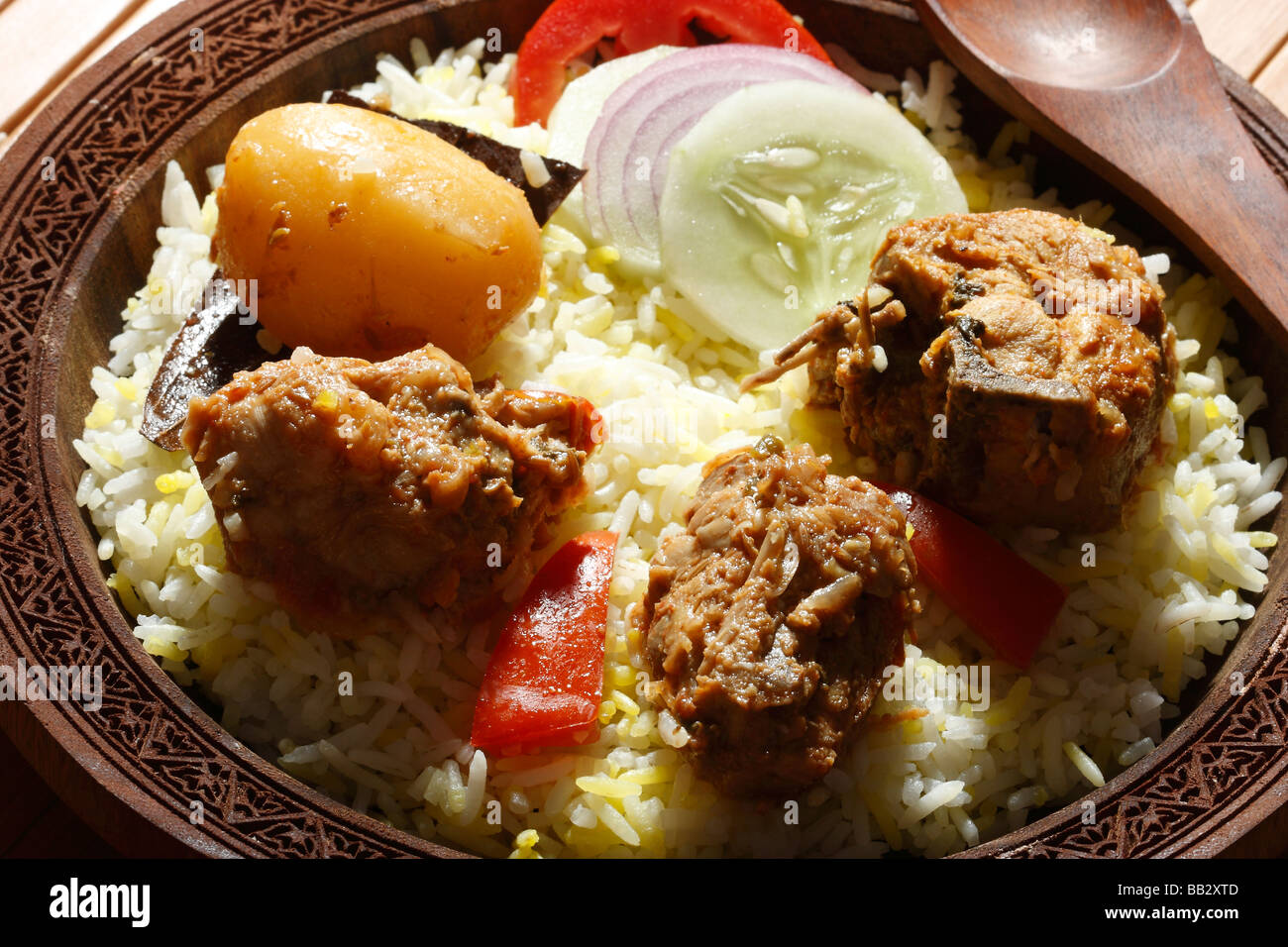 Sindhi biryani is a special meat and rice dish from the Sindh province ...