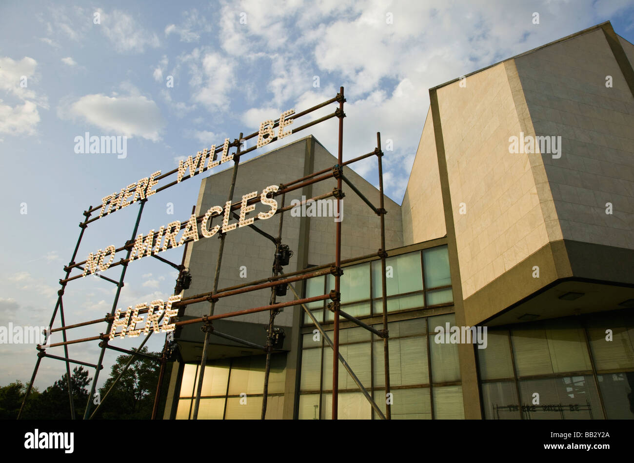 SERBIA, Belgrade. Museum of Contemporary Art / New (Novi) Belgrade Stock Photo - Alamy