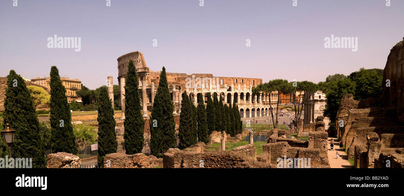 The Flavian Amphitheater (Colosseum); Rome, Italy Stock Photo - Alamy