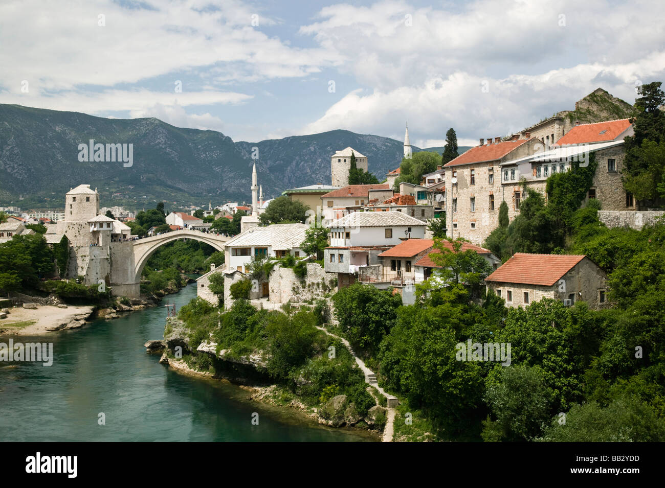 Mostar bridge destroyed hi-res stock photography and images - Alamy