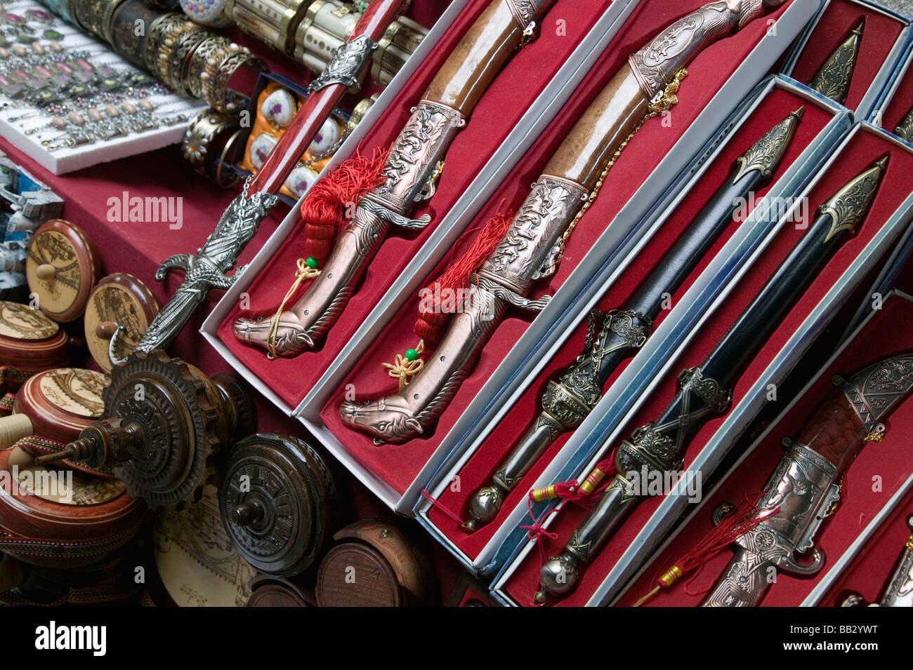 Bosnia-Hercegovina - Mostar. Old Town Mostar Market- Souvenir Ottoman ...
