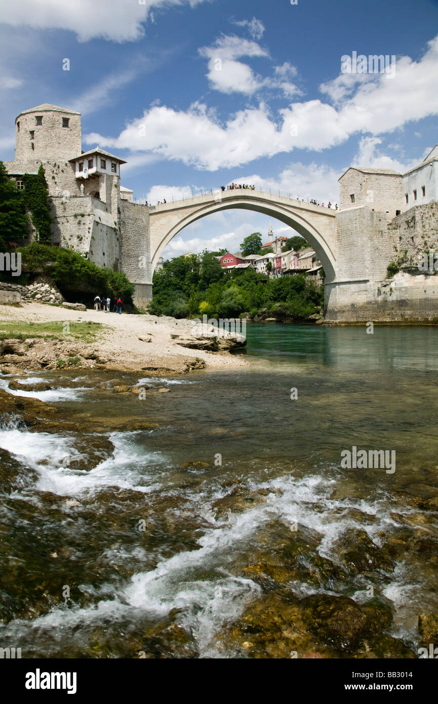 Bosnia-Hercegovina - Mostar. The Old Bridge Stari Most - (b.1556 ...