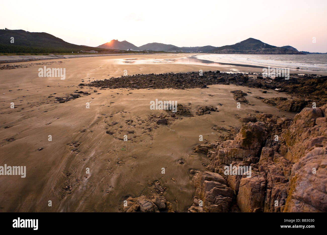 China, Zhoushan Prefecture, Shengsi Islands, Sijiao Island. Beach ...
