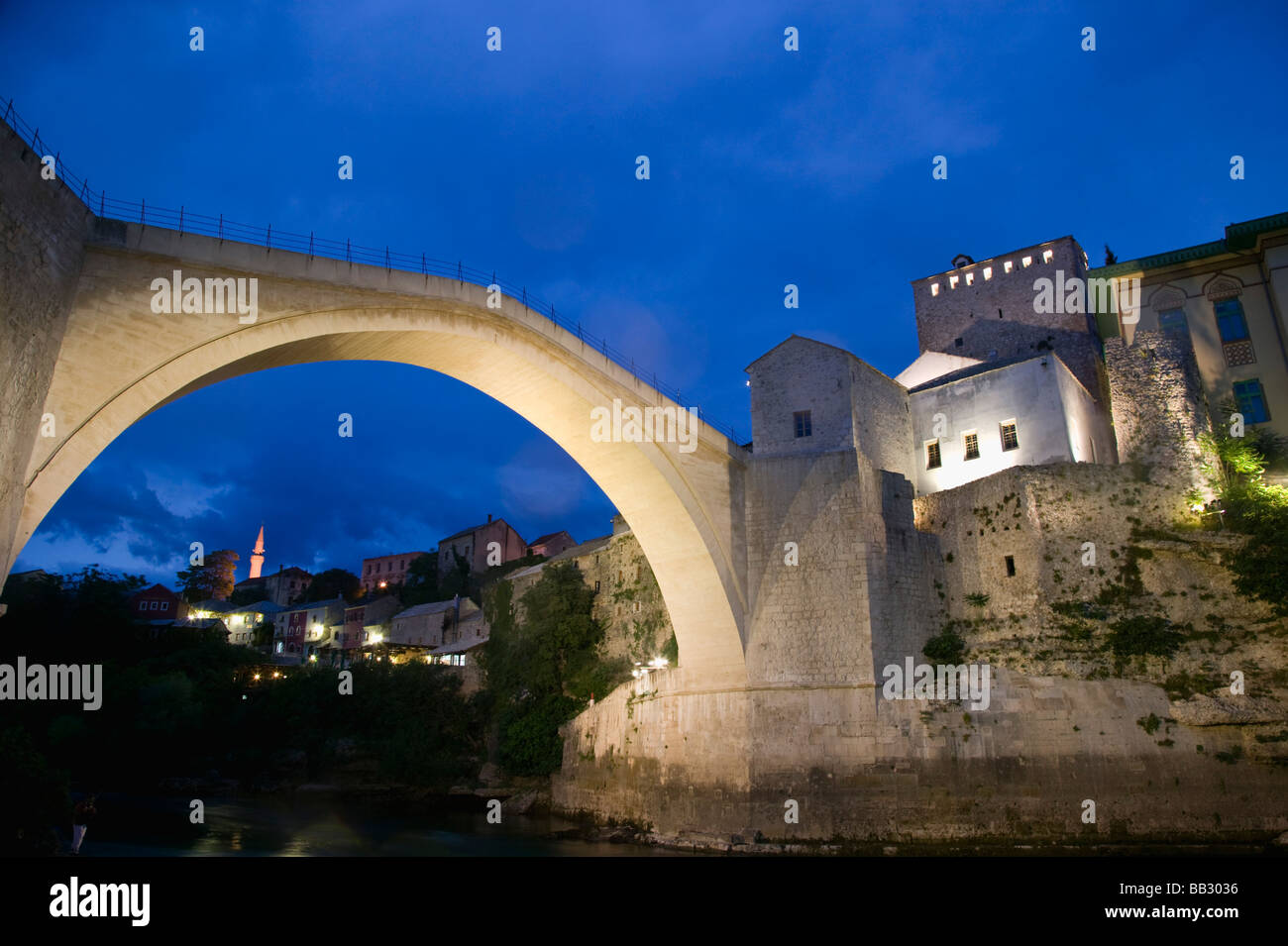 Bosnia-Hercegovina - Mostar. The Old Bridge Stari Most - (b.1556 ...