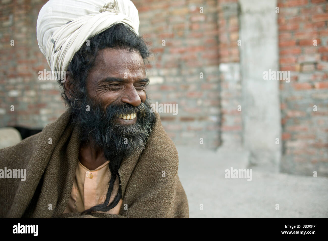 Older male in Dharamsala, India Stock Photo - Alamy