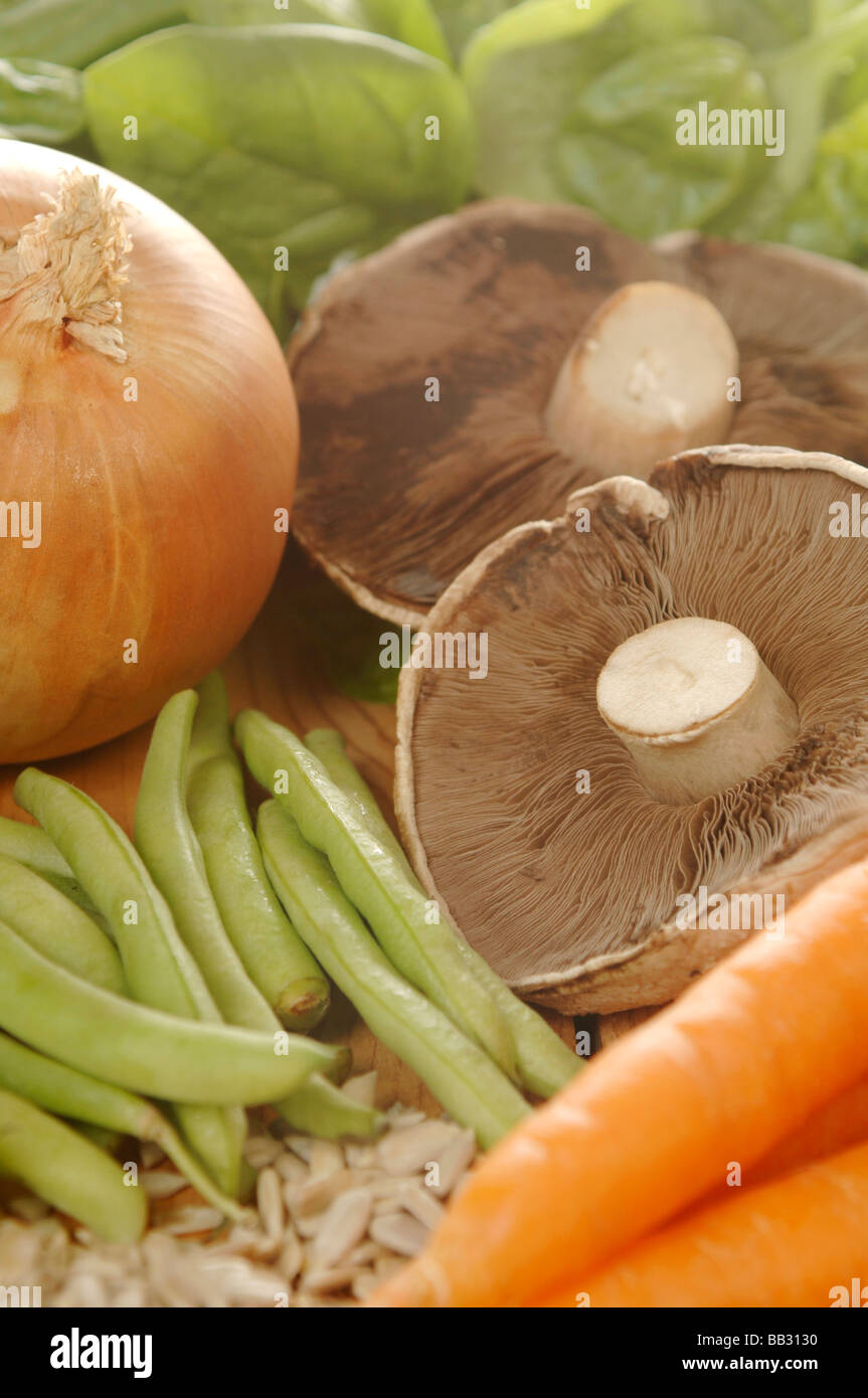 a selection of fresh vegetables Stock Photo - Alamy