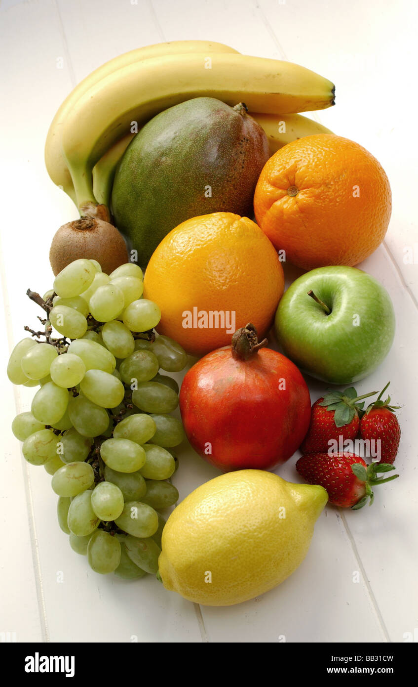 a selection of fresh fruit Stock Photo - Alamy
