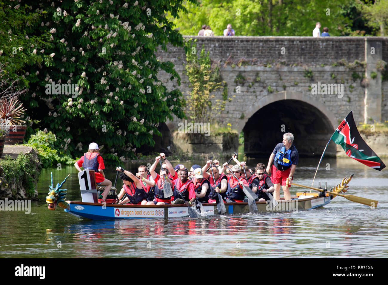 Dragon boat races at Abingdon, 2009 22 Stock Photo - Alamy