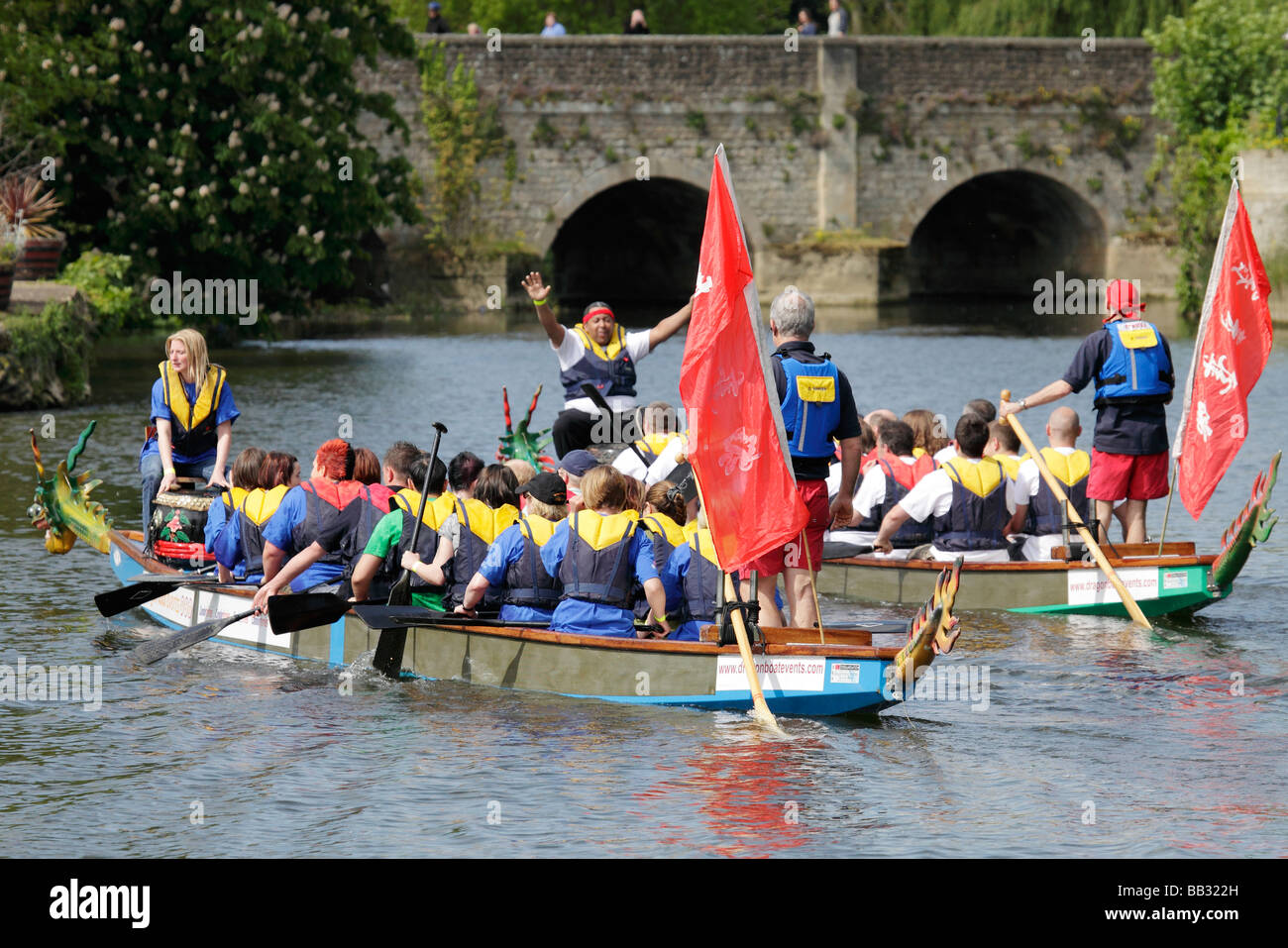Dragon boat race abingdon hi-res stock photography and images - Alamy