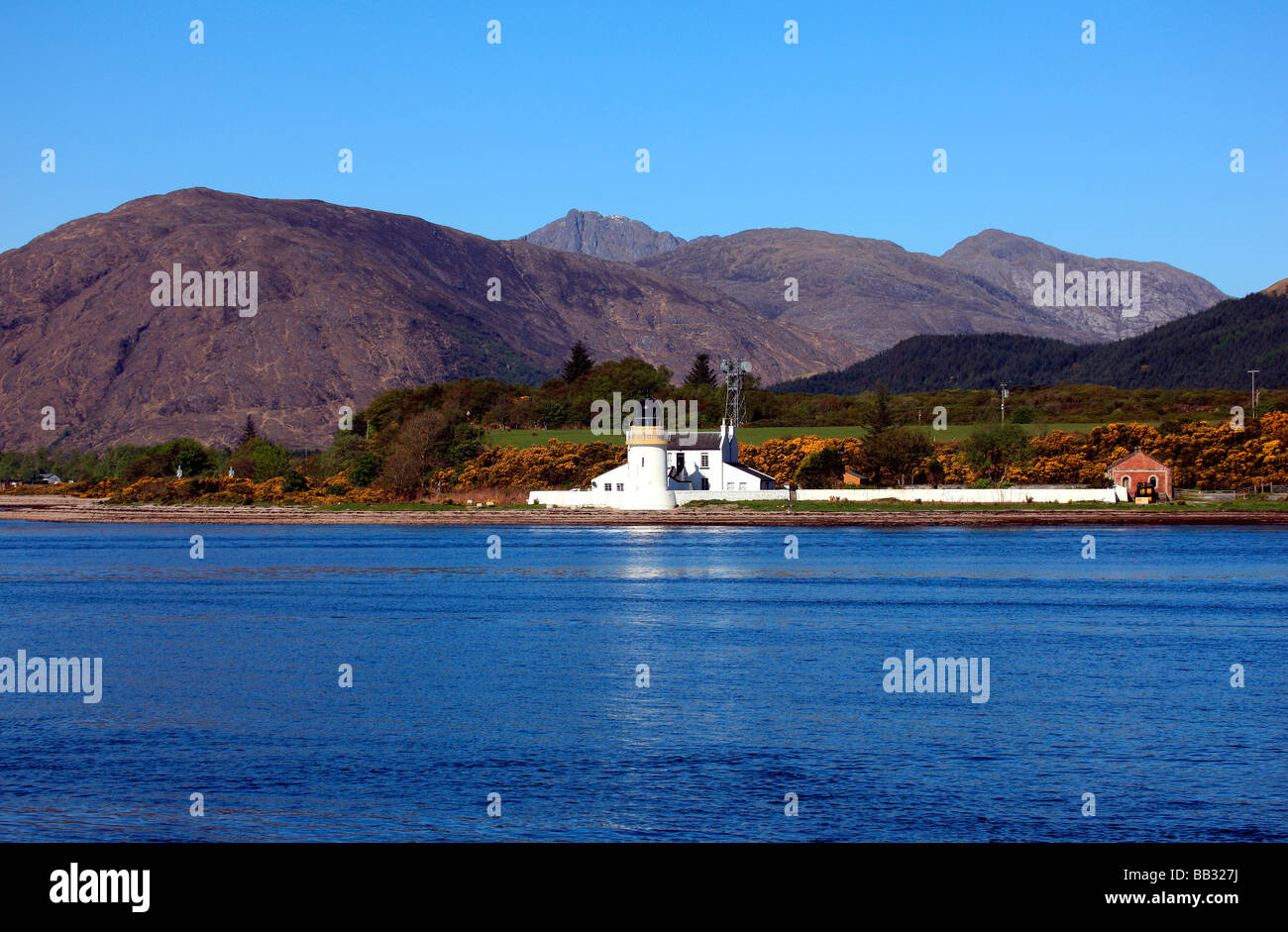 Corran lighthouse lodge hi-res stock photography and images - Alamy