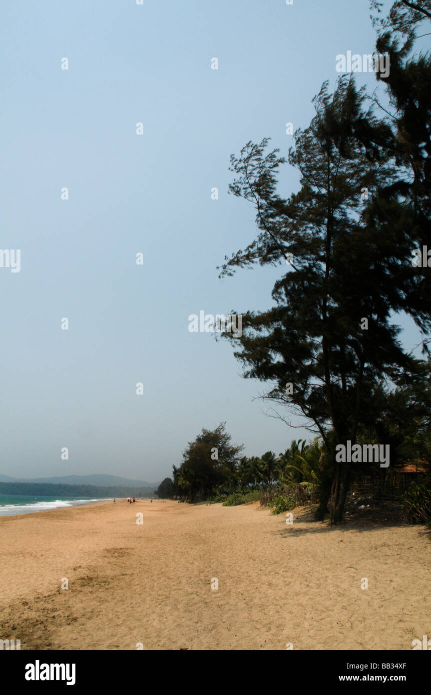 long tropical beach Stock Photo - Alamy