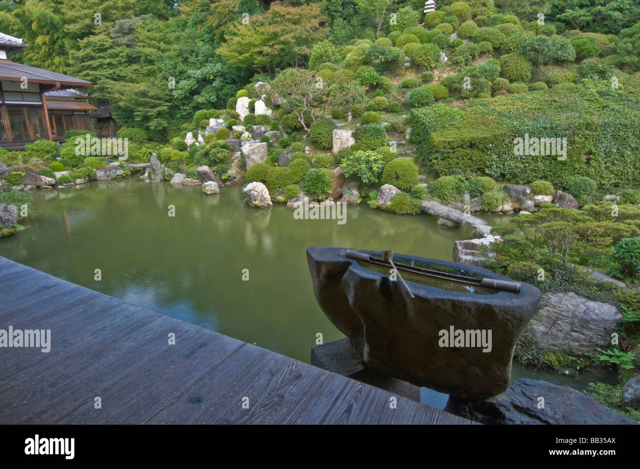 Japan, Kyoto, Chishaku-in Temple Garden Stock Photo - Alamy