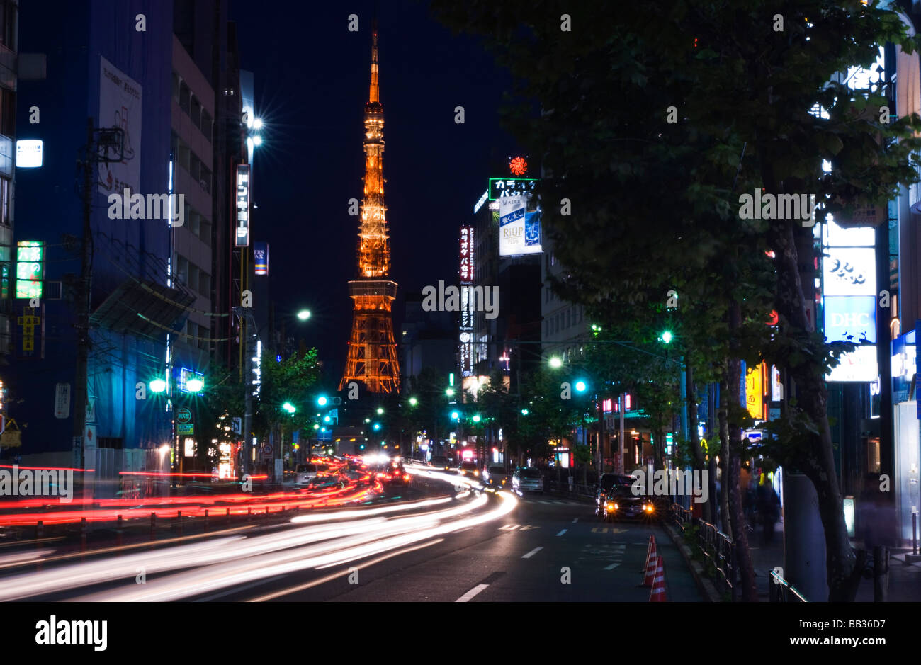 Japan, Tokyo, Roppongi, Tokyo Tower Stock Photo - Alamy