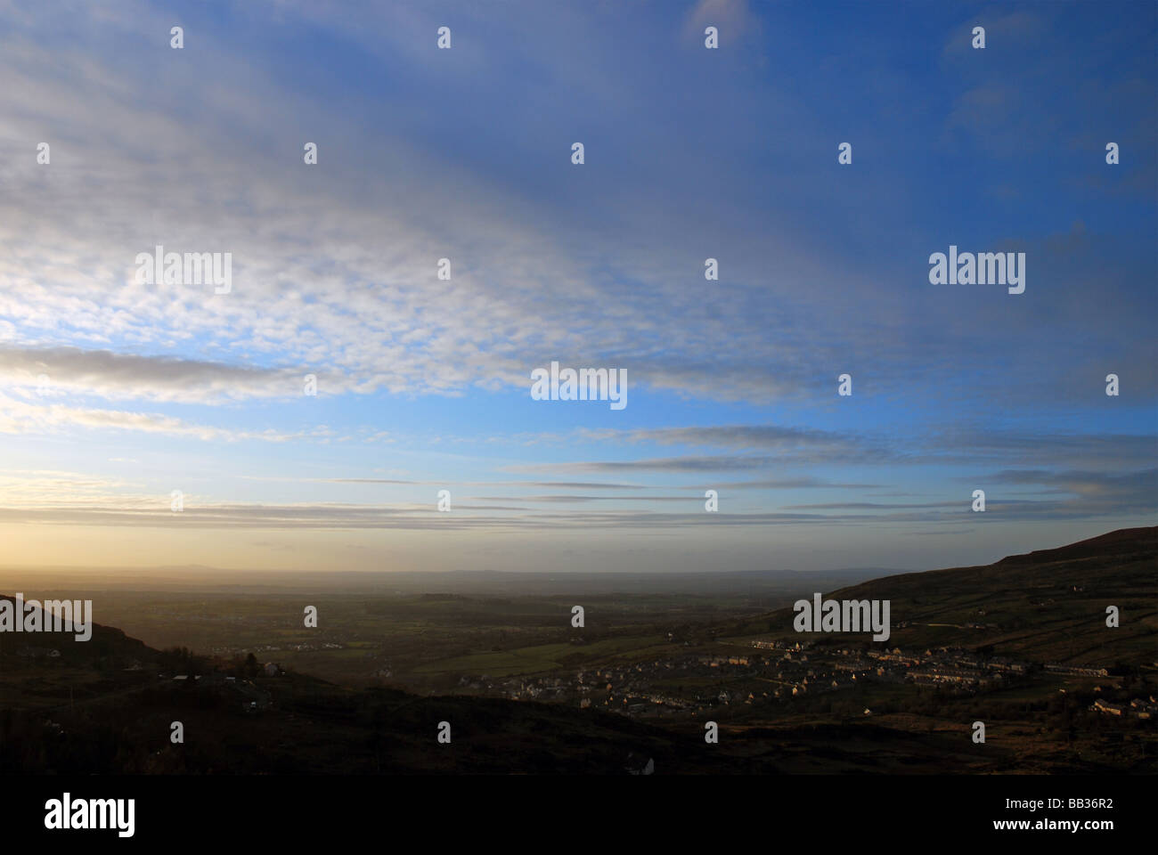 Golden Hour Landscape across Snowdonia Stock Photo - Alamy