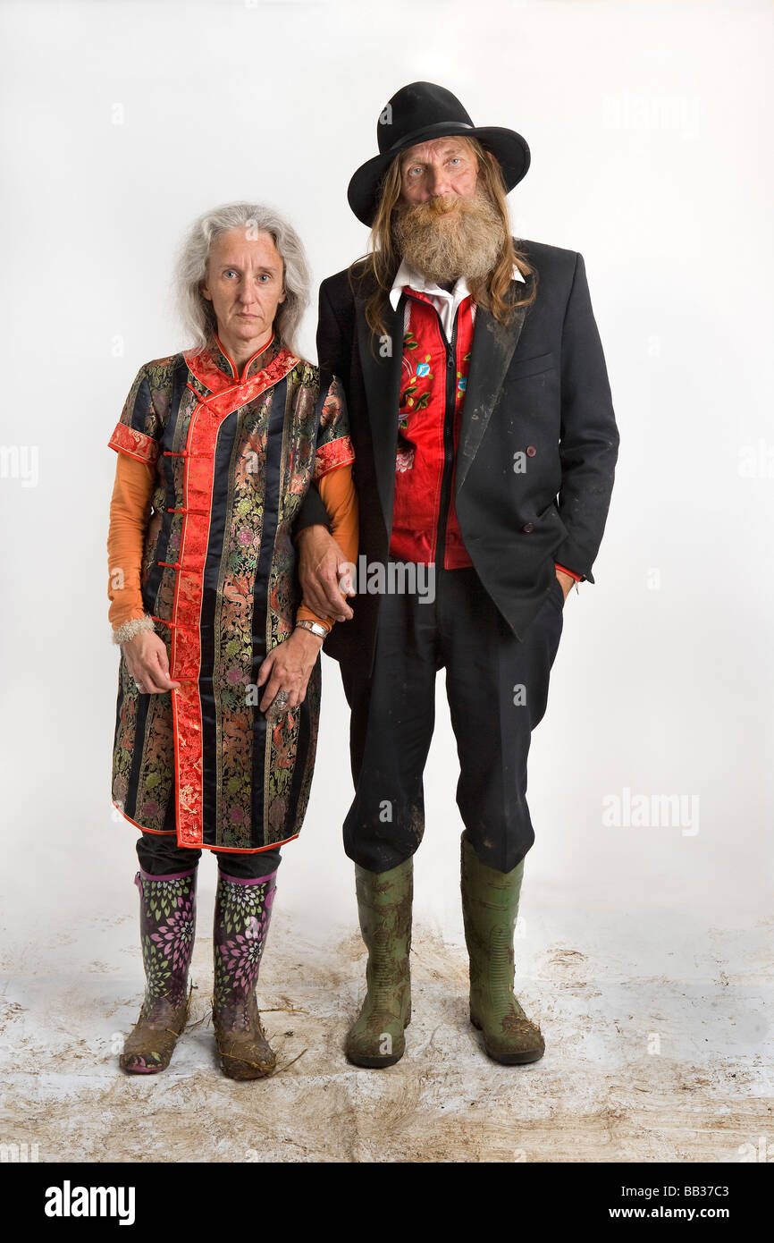 Hippies couple hi-res stock photography and images - Alamy