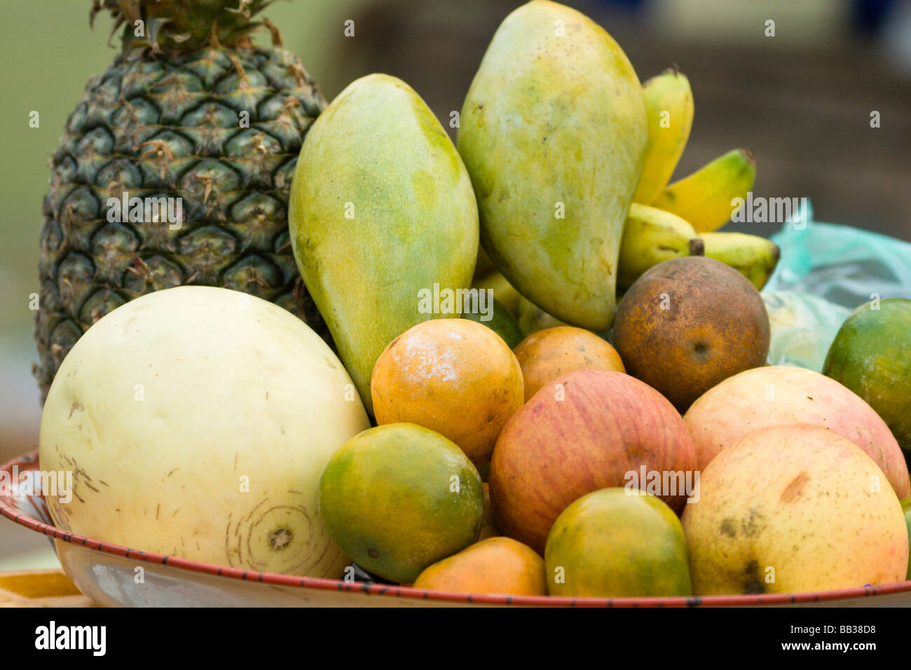 Fruit, Vientiane, Capital of Laos, Southeast Asia Stock Photo - Alamy