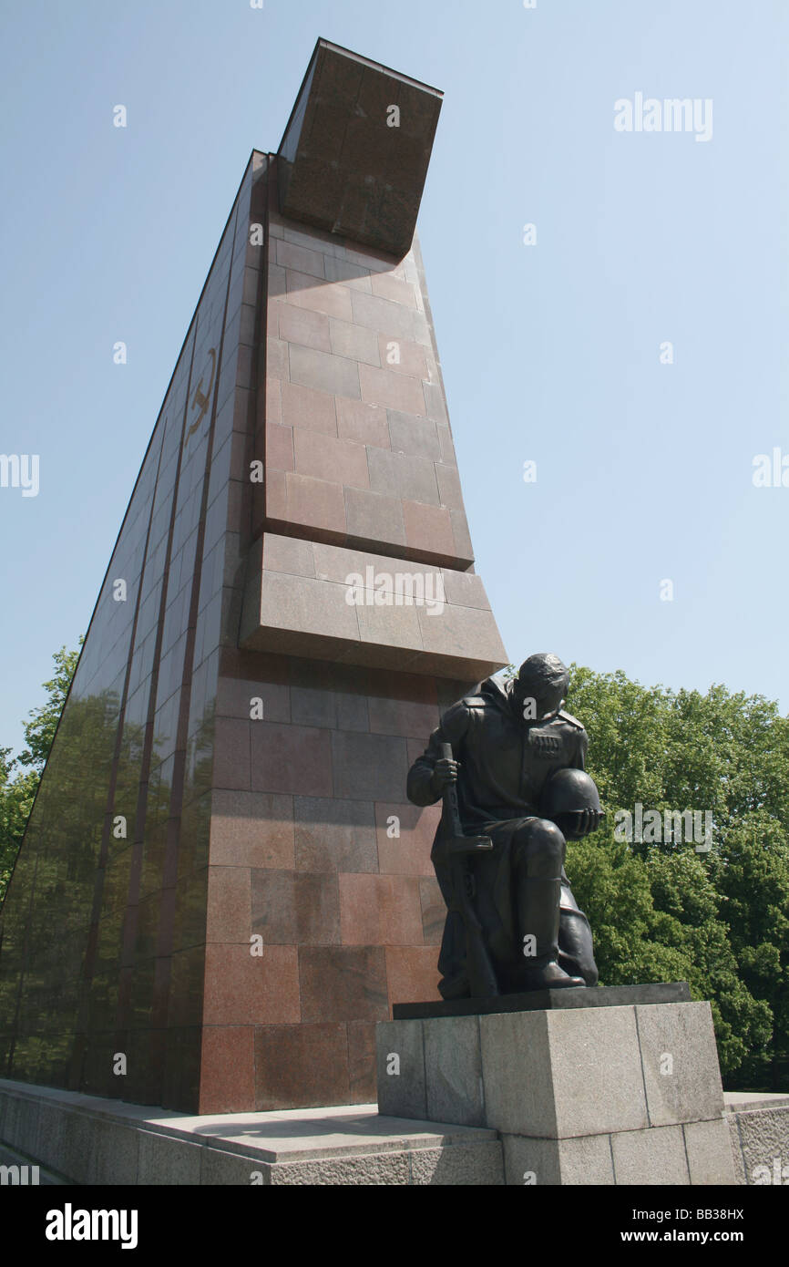 Russian World War Two memorial in Treptower Park Berlin Germany May ...