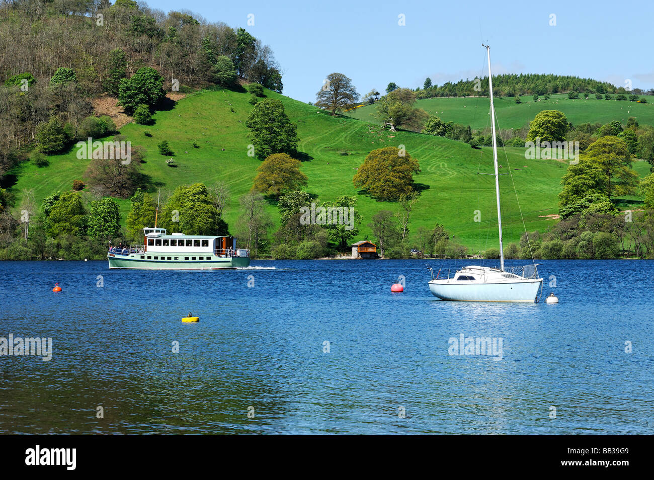 Pooley bridge steamer hi-res stock photography and images - Alamy
