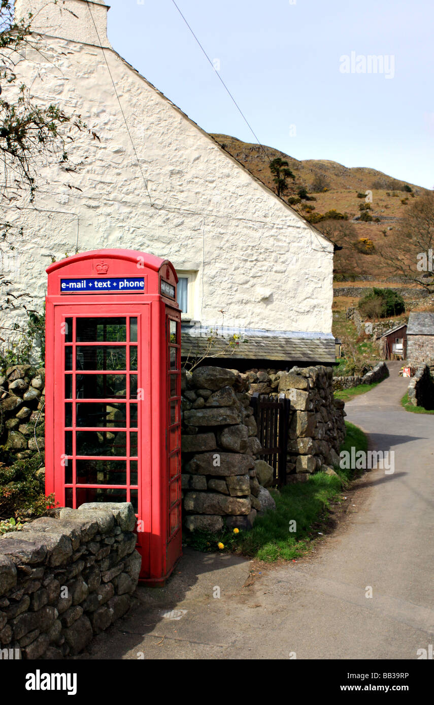 traditional English red phone box with a modern twist Email and text ...