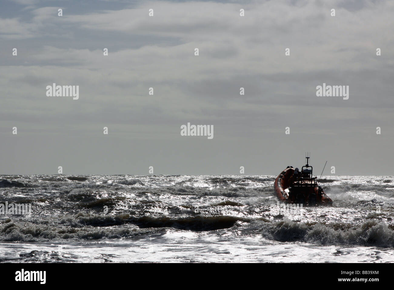 Lifeboat rough sea hi-res stock photography and images - Alamy