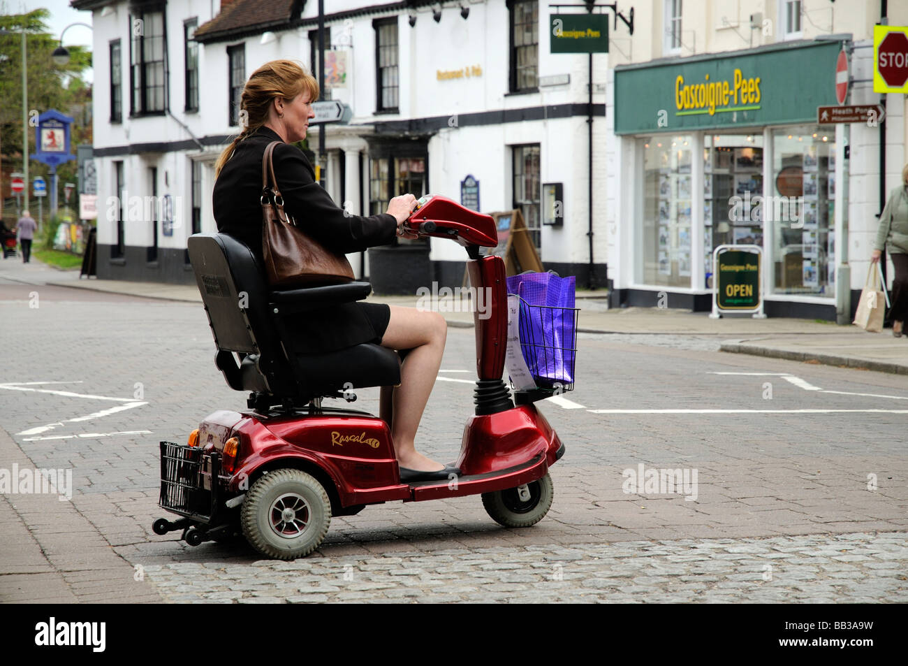 Battery operated scooter hi-res stock photography and images - Alamy