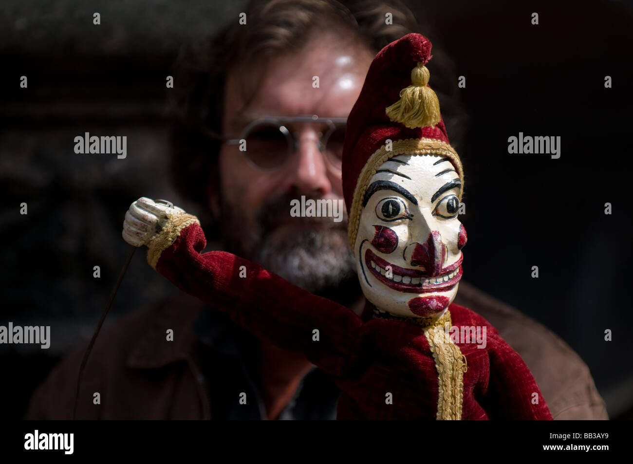 A French version of Mr Punch Stock Photo - Alamy