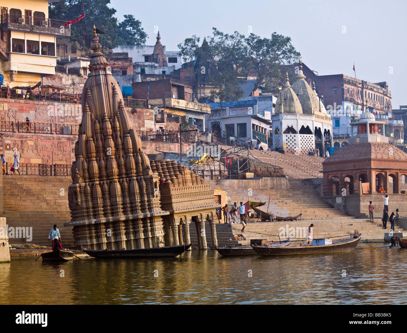 Varanasi cityscape; India Stock Photo - Alamy